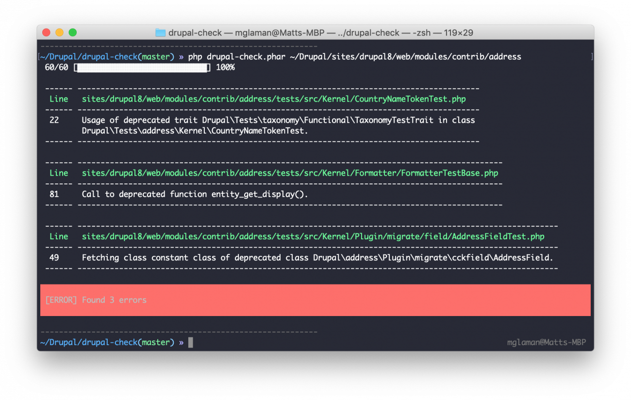 A Proper Introduction To Drupal Check